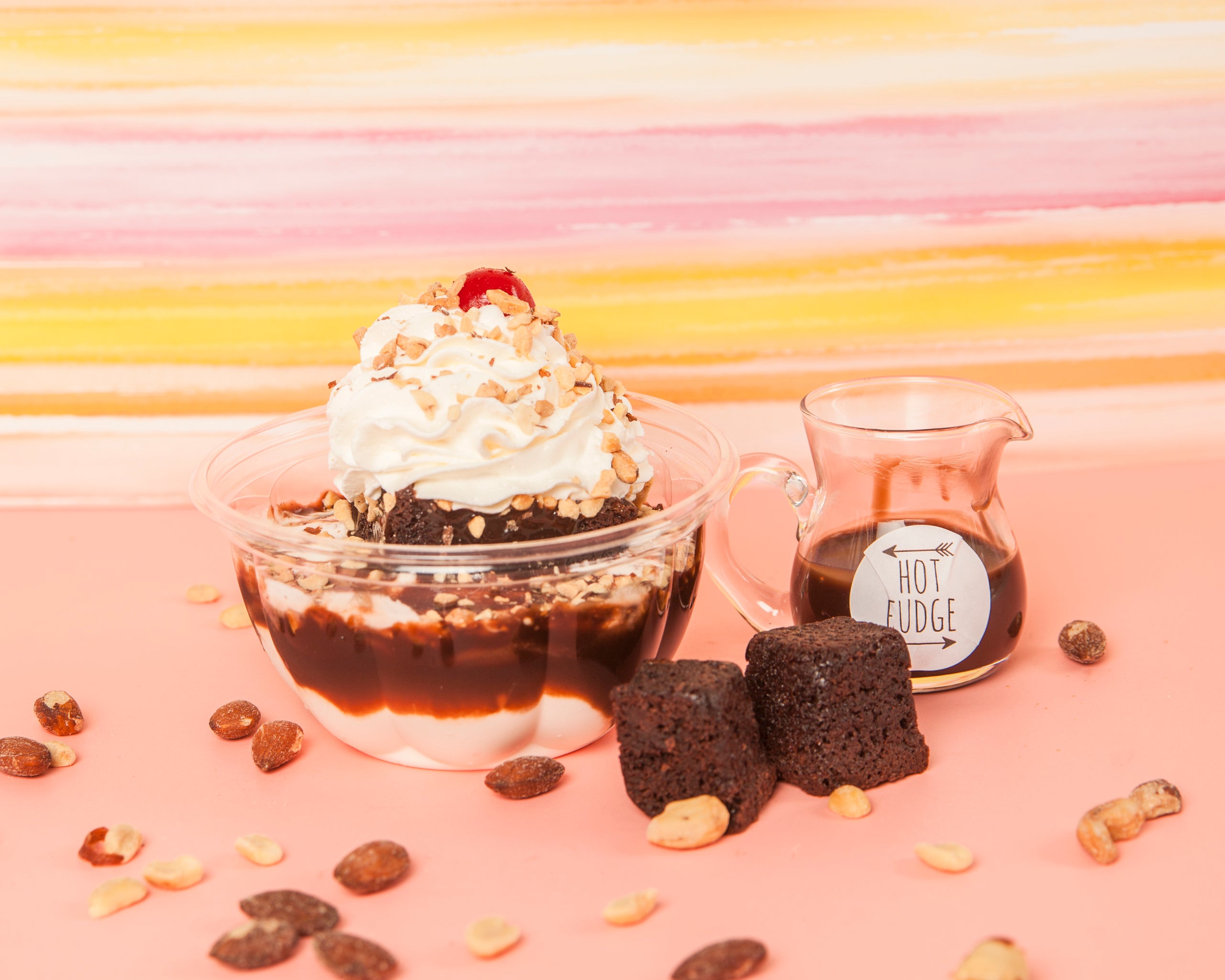 Hot Fudge Brownie Sundae | Space Coast Ice Cream